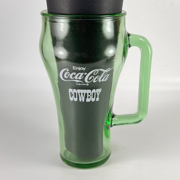 Coca Cola | Dining | Vtg Coca Cola Whataburger Cowboy Drinkware ...